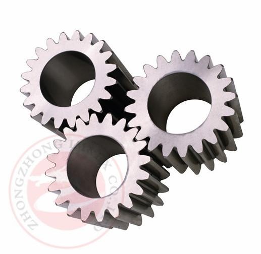 Gears, transmission gears, ring gear, gear box, flange, inner ring, an ...