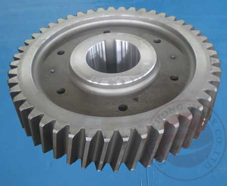 Gears, transmission gears, ring gear, gear box, flange, inner ring, an ...